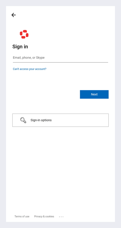Sign in to the app – Igloo Flex