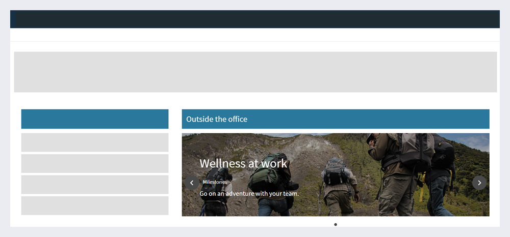 Carousel widget – Igloo Flex
